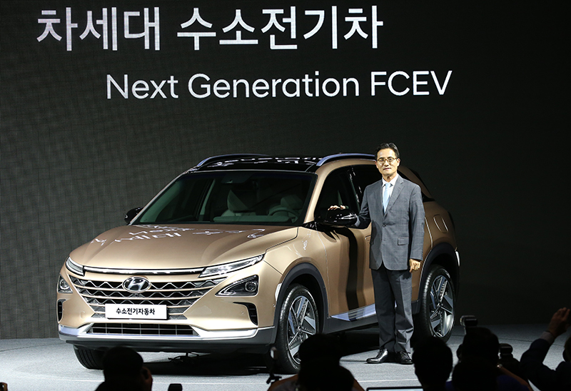 차세대 수소전기차 공개한 현대자동차[포토] - 민중의소리