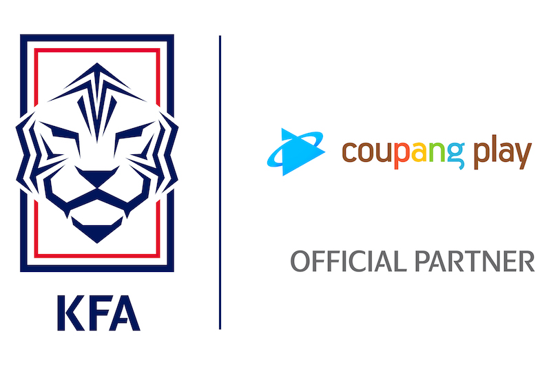 KFA, 쿠팡플레이와 공식 파트너 계약...2025년까지 4년간 - 민중의소리