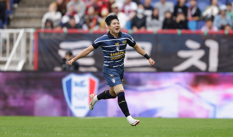 ‘결승 골’ 수원 김주찬, K리그1 33라운드 MVP - 민중의소리