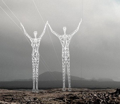 아이슬란드 송전탑, 실존하지 않는 콘셉트 디자인 - 민중의소리