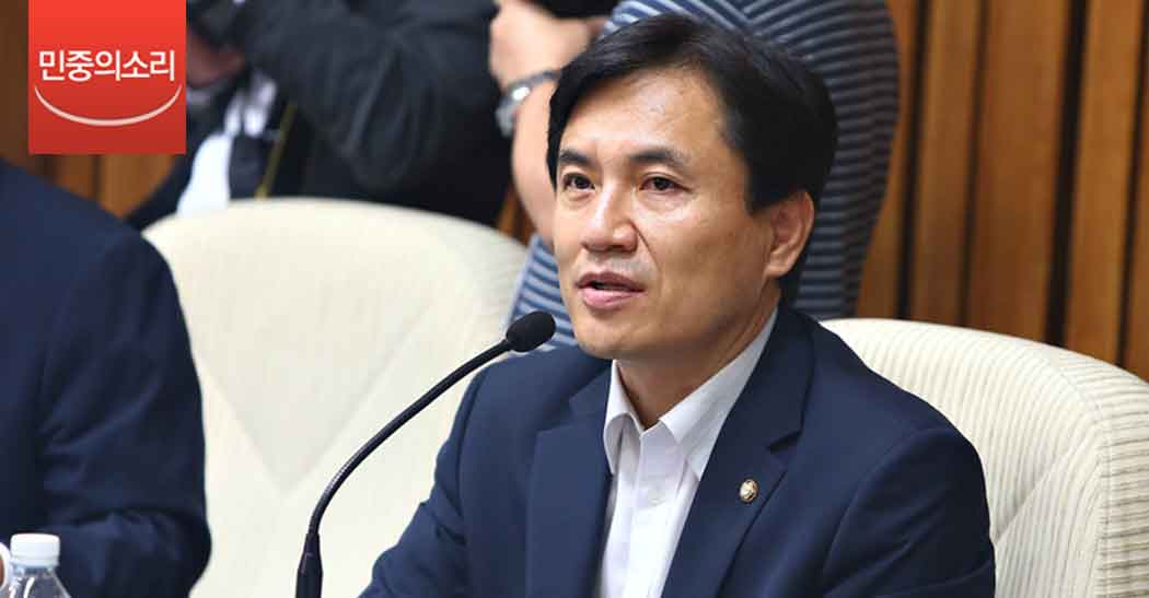 “박지원 향해 ‘조화 배달 심부름꾼’이라는 김진태, ‘일베’ 심부름꾼”-민중의소리