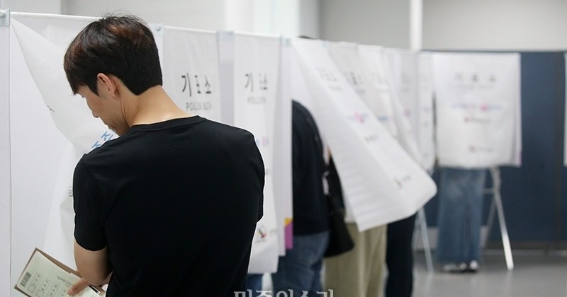 지방선거 투표 관련 112신고 213건… 전국 투표율 오후 1시 46% - 민중의소리